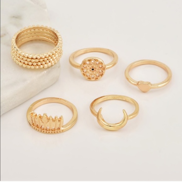 Ocean Dreams | Jewelry | Bogo 9pc Boho Ring Set | Poshmark